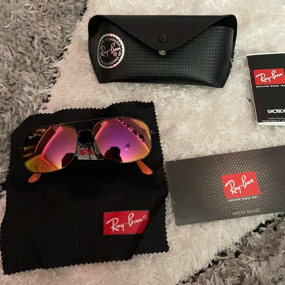 Ray-Ban | Accessories | Reflective Rayban Sunglasses | Poshmark
